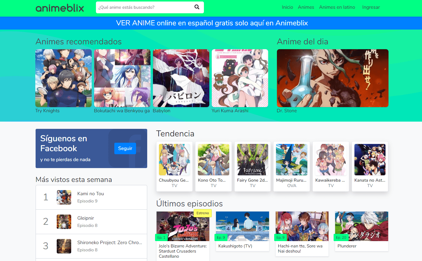Las mejores páginas para ver Anime GRATIS en Español